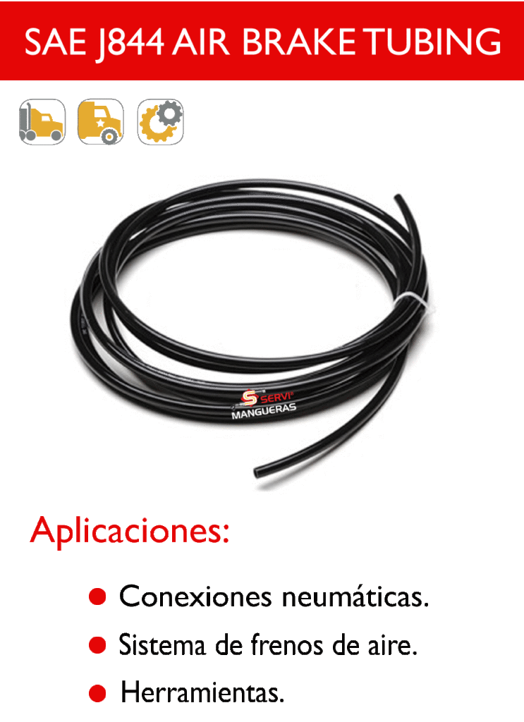 SAE J844 AIR BRAKE TUBING – Servimangueras